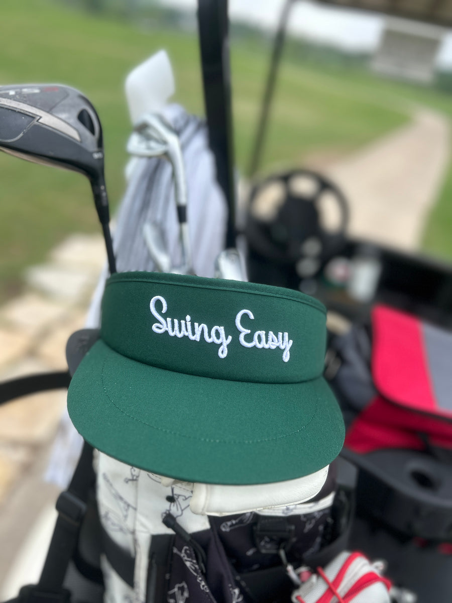 "Swing Easy" Imperial Visor – Butler Pitch & Putt